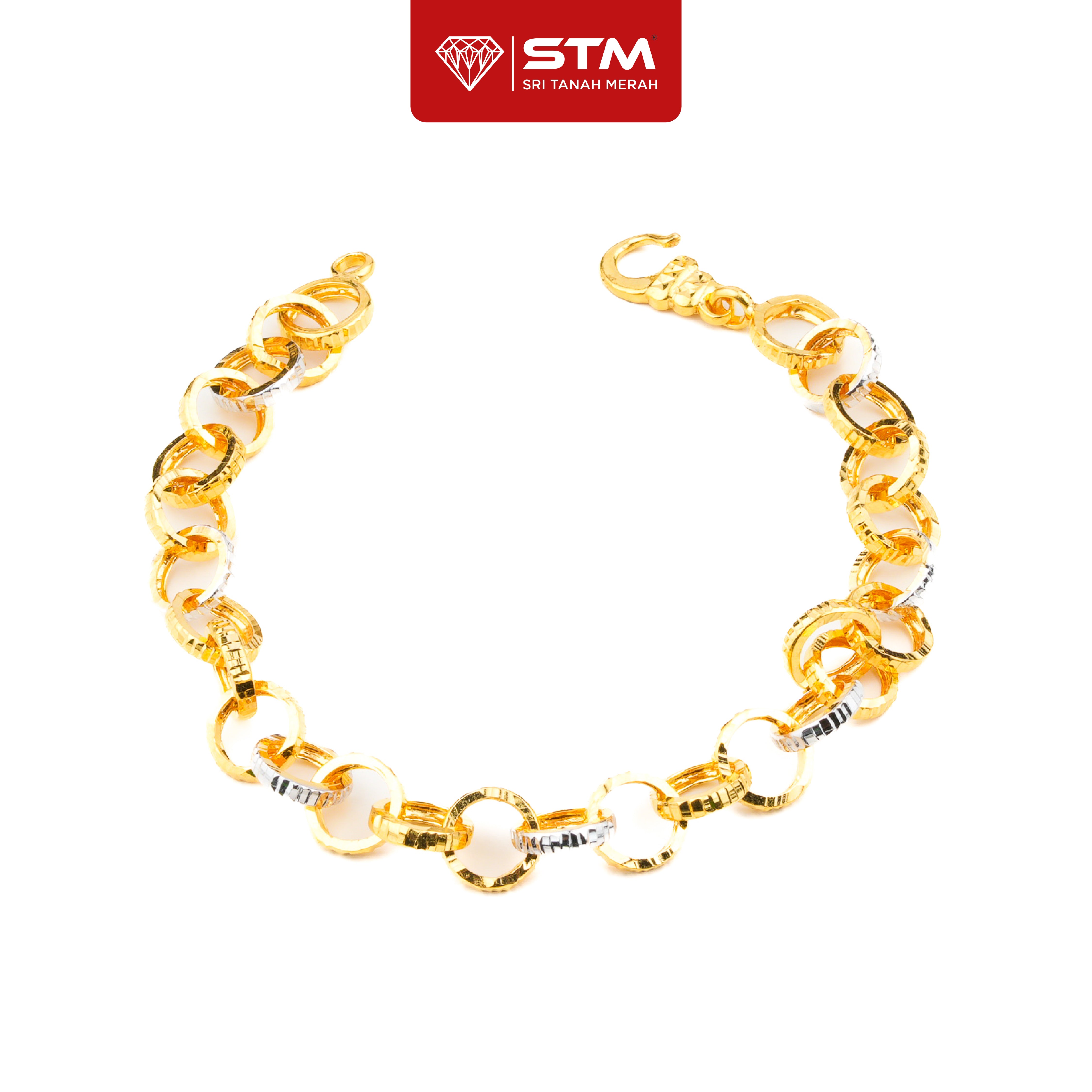 STM Exclusive Rantai Tangan Fesyen Bulat | 916/22k – Kedai Emas Sri ...