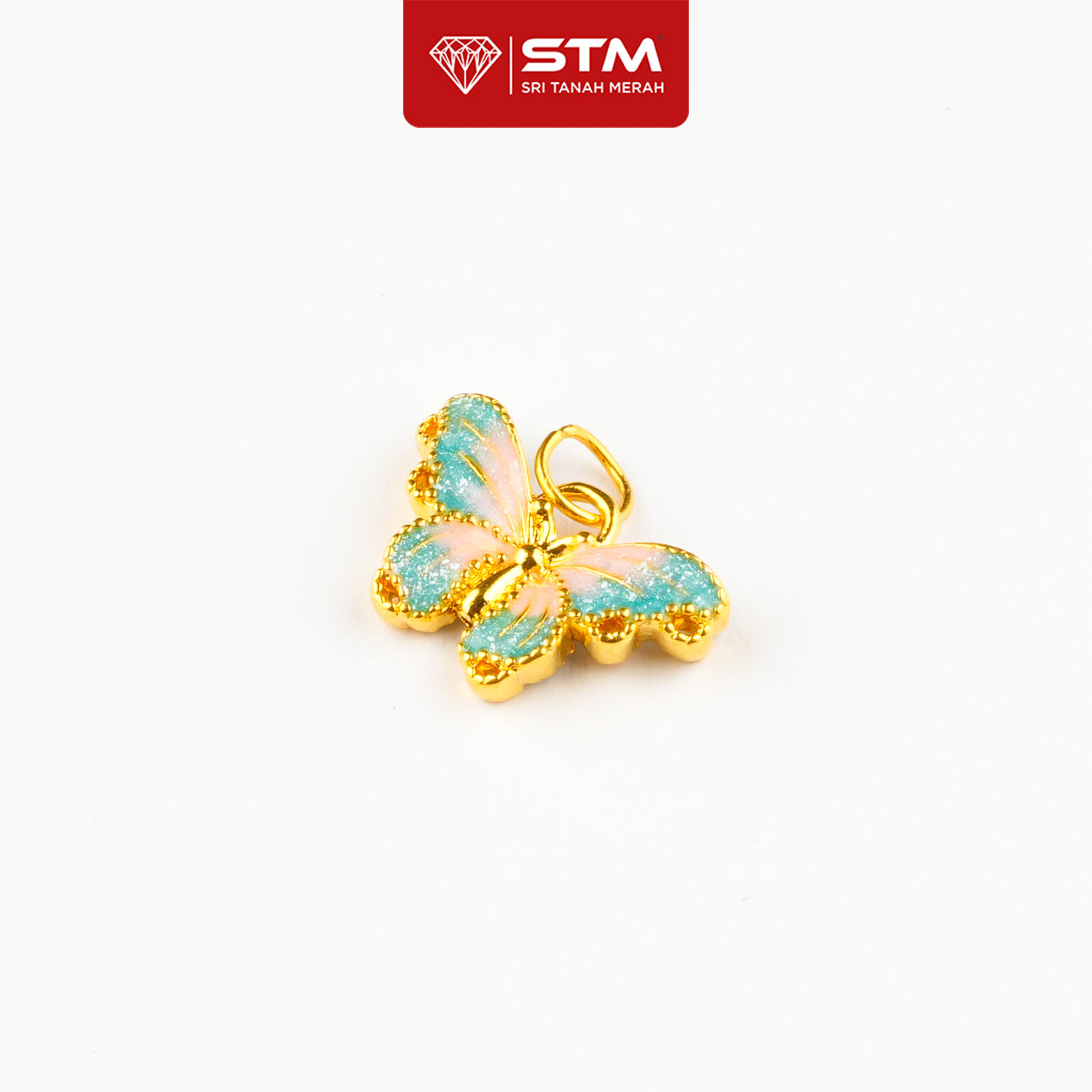 Loket Butterfly 999/24k Yellow Gold Pendant – Kedai Emas Sri Tanah Merah