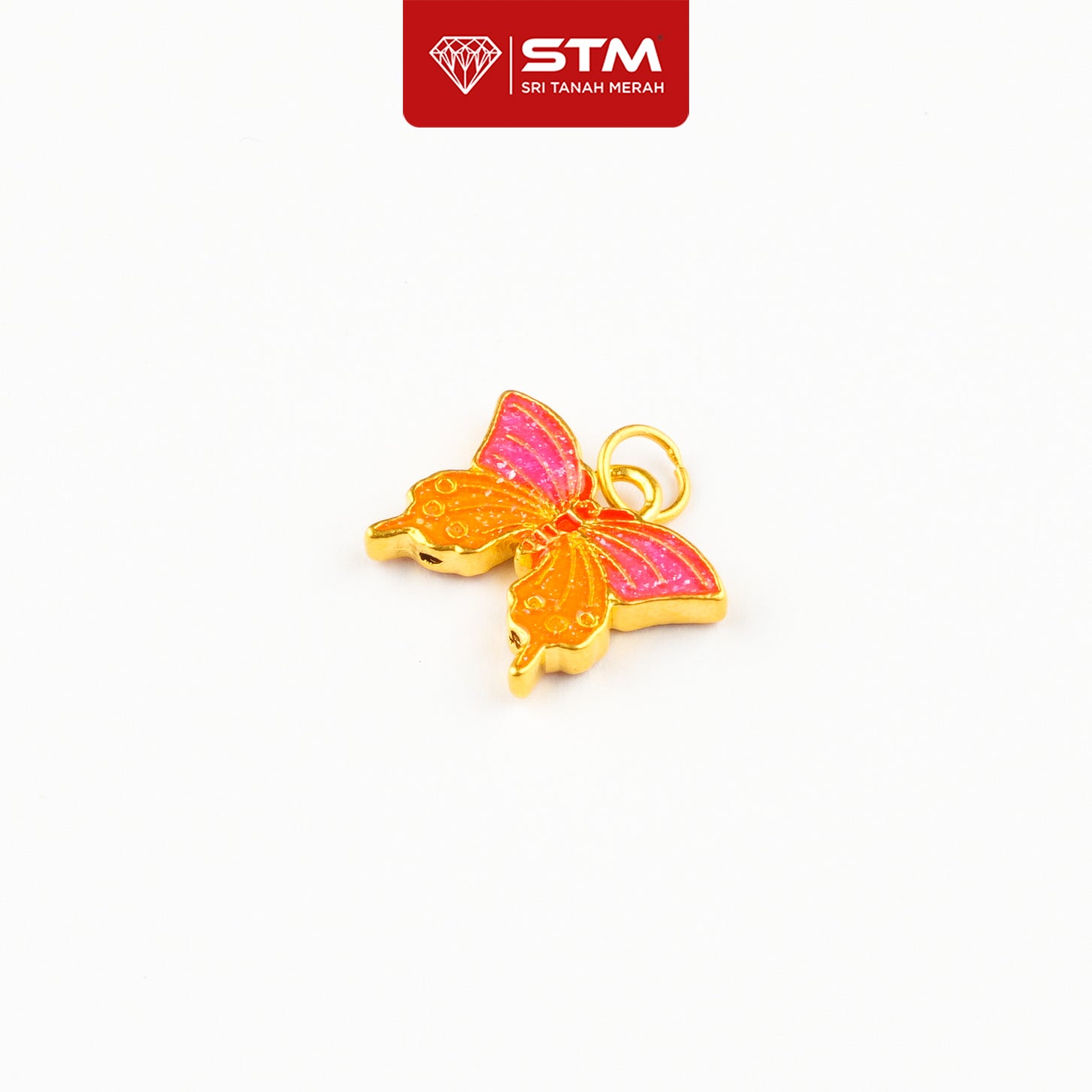 Loket Butterfly 999/24k Yellow Gold Pendant – Kedai Emas Sri Tanah Merah