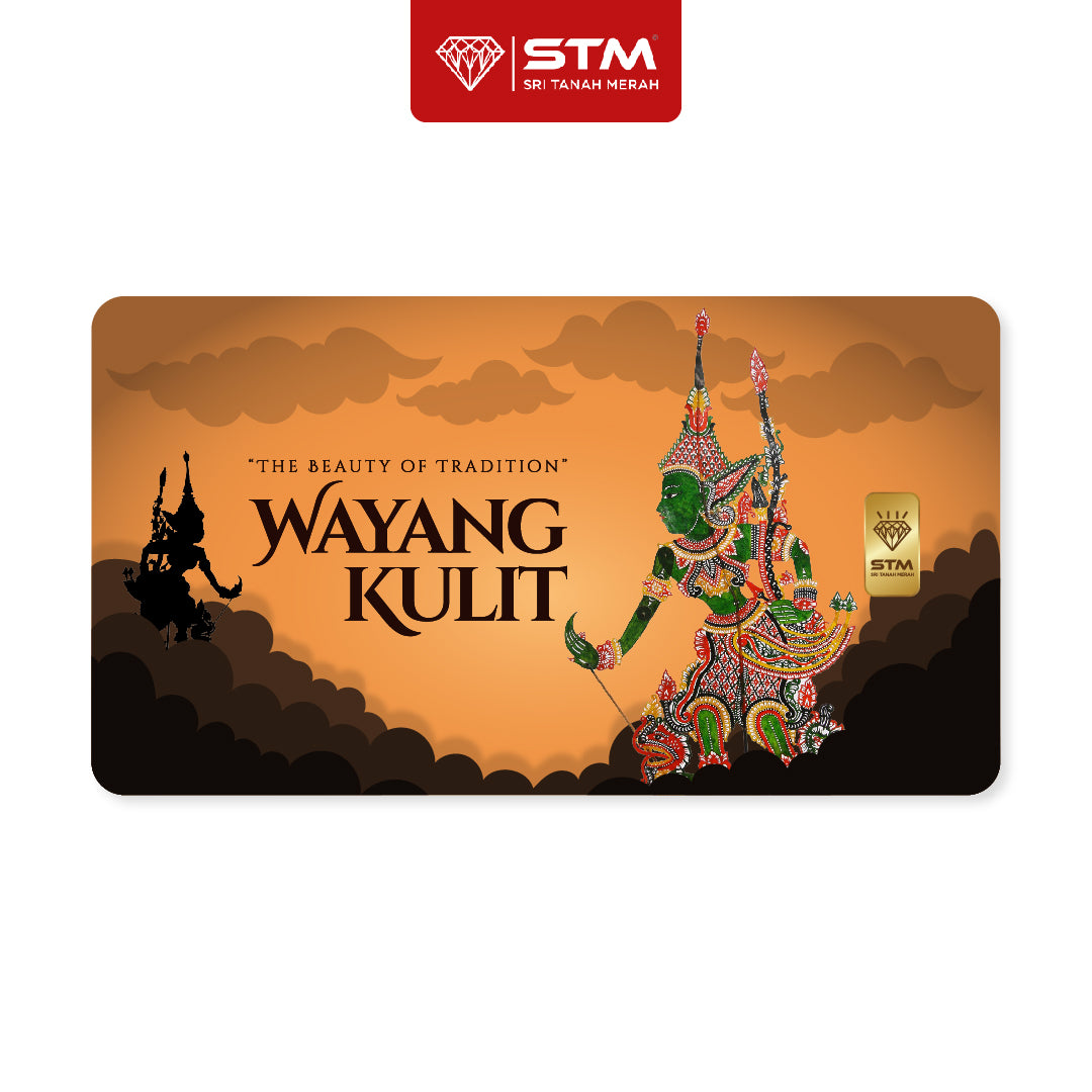 WAYANG KULIT Edition: Gold Bar Card 0.5g – Kedai Emas Sri Tanah Merah