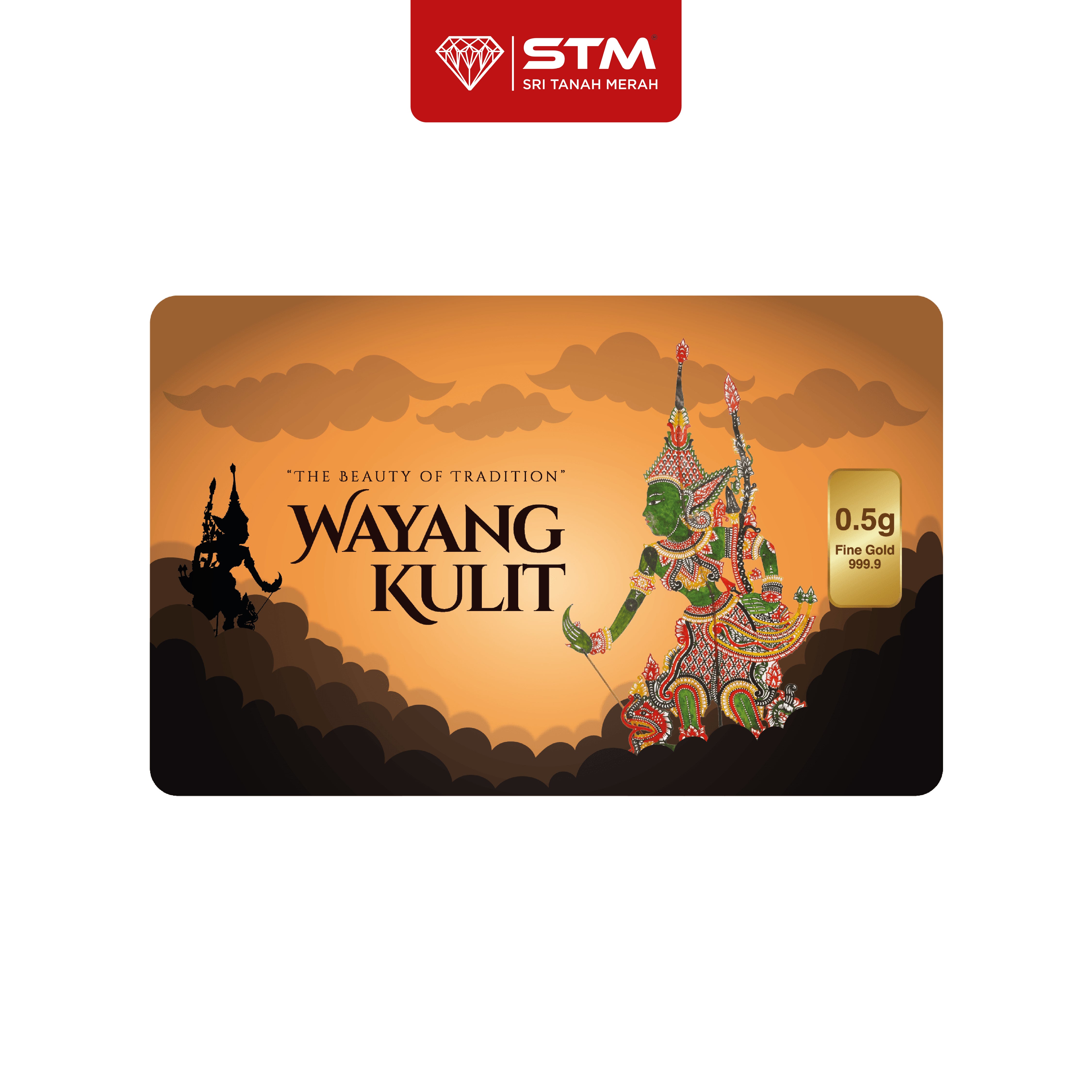 WAYANG KULIT Edition: Gold Bar Card 0.5g – Kedai Emas Sri Tanah Merah