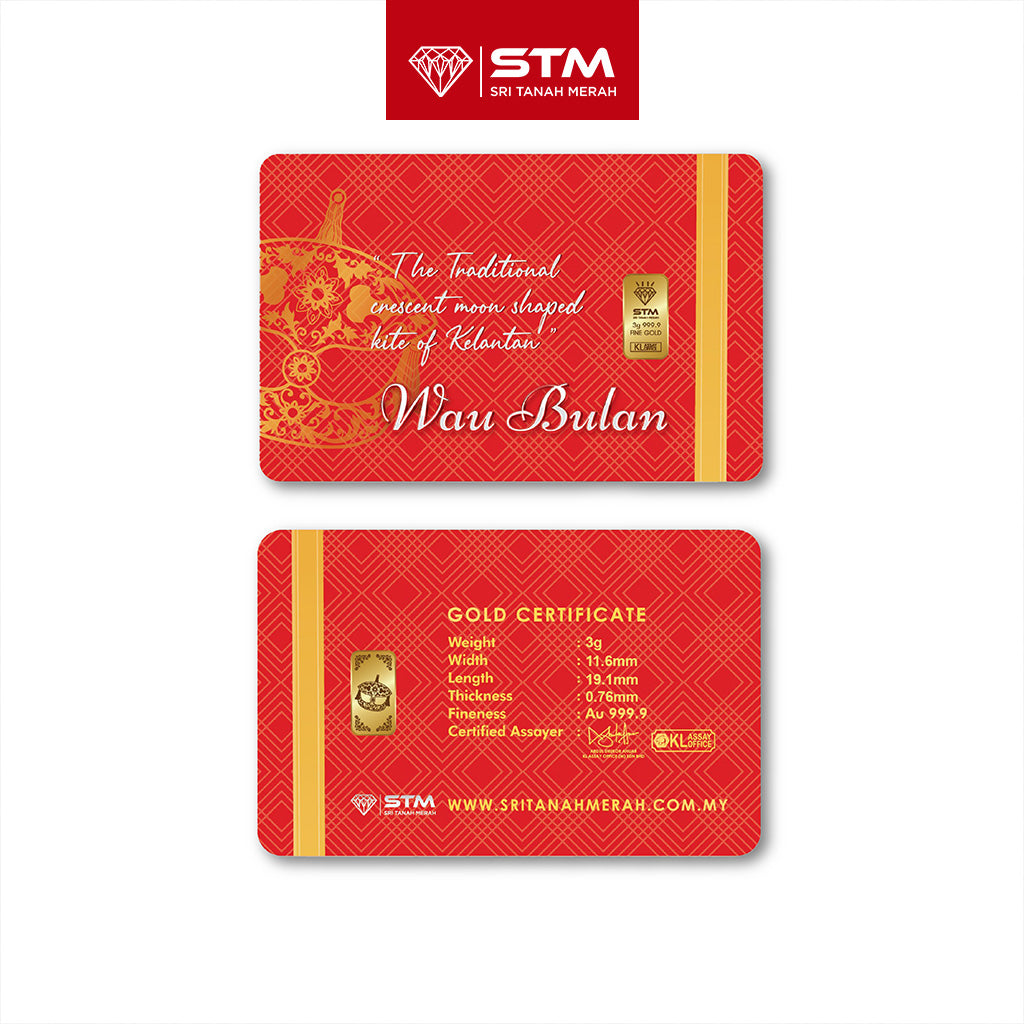 WAU Edition: Gold Bar Card 3g – Kedai Emas Sri Tanah Merah